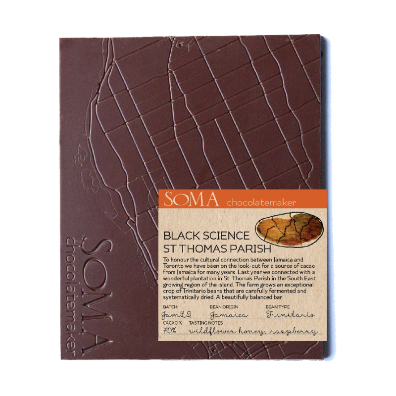 Soma - St Thomas Parish 70% Dark Chocolate Bar