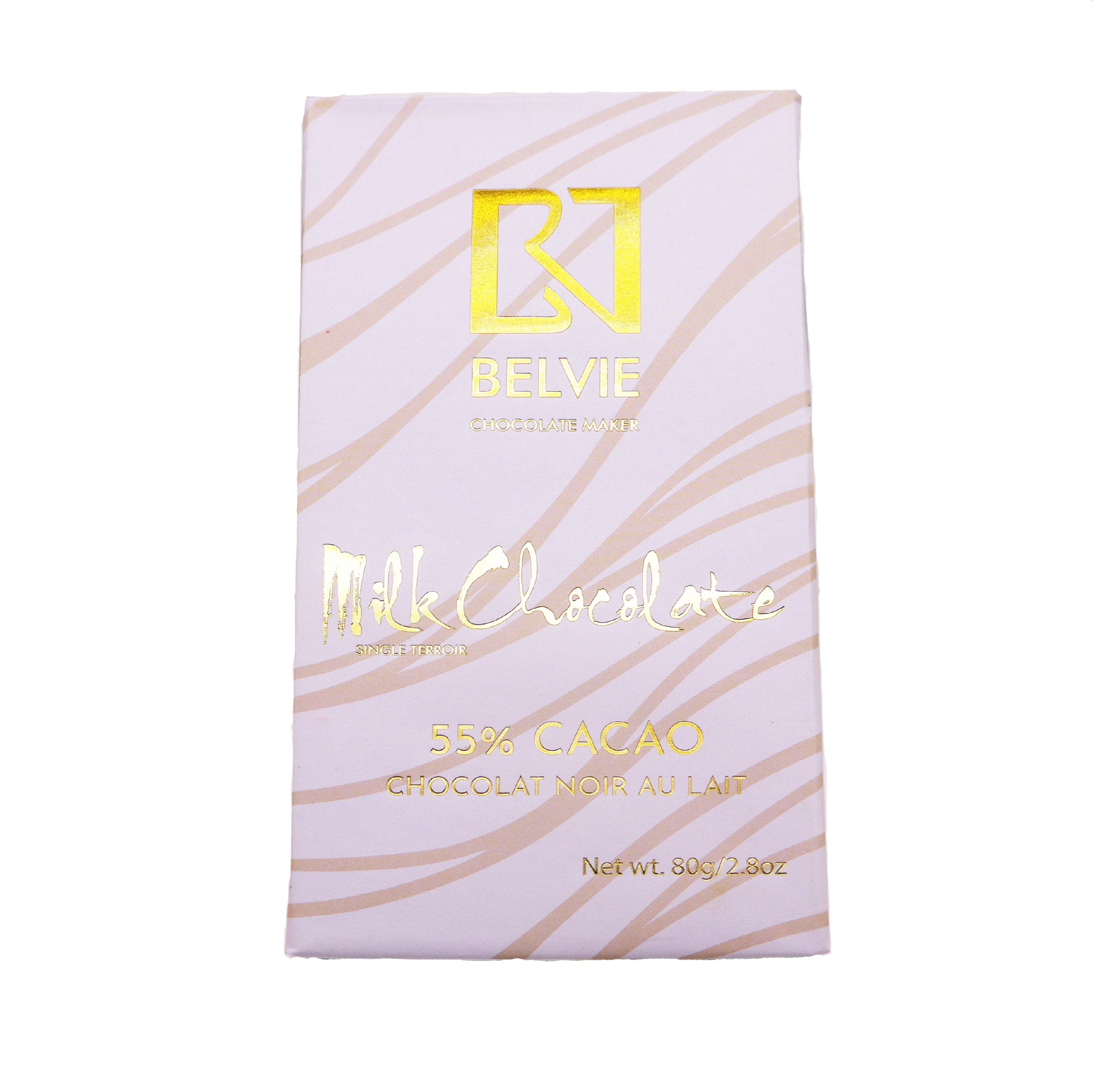 Belvie - Limited Edition Milk 55% Chocolate Bar - Cocoa Runners