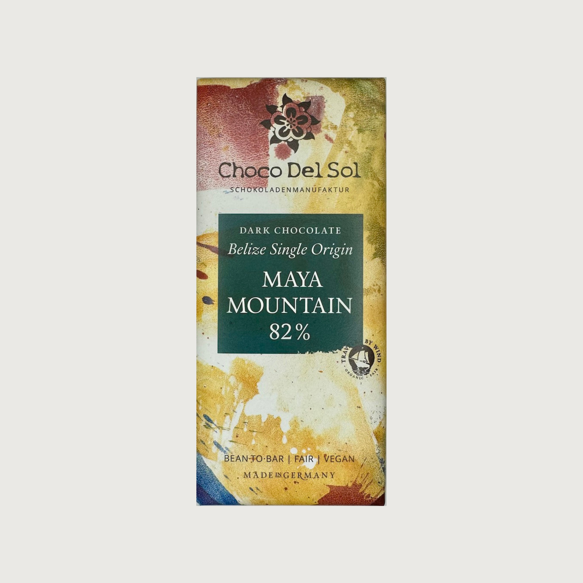 Choco Del Sol - Maya Mountain, Belize, Dark 82% - Cocoa Runners