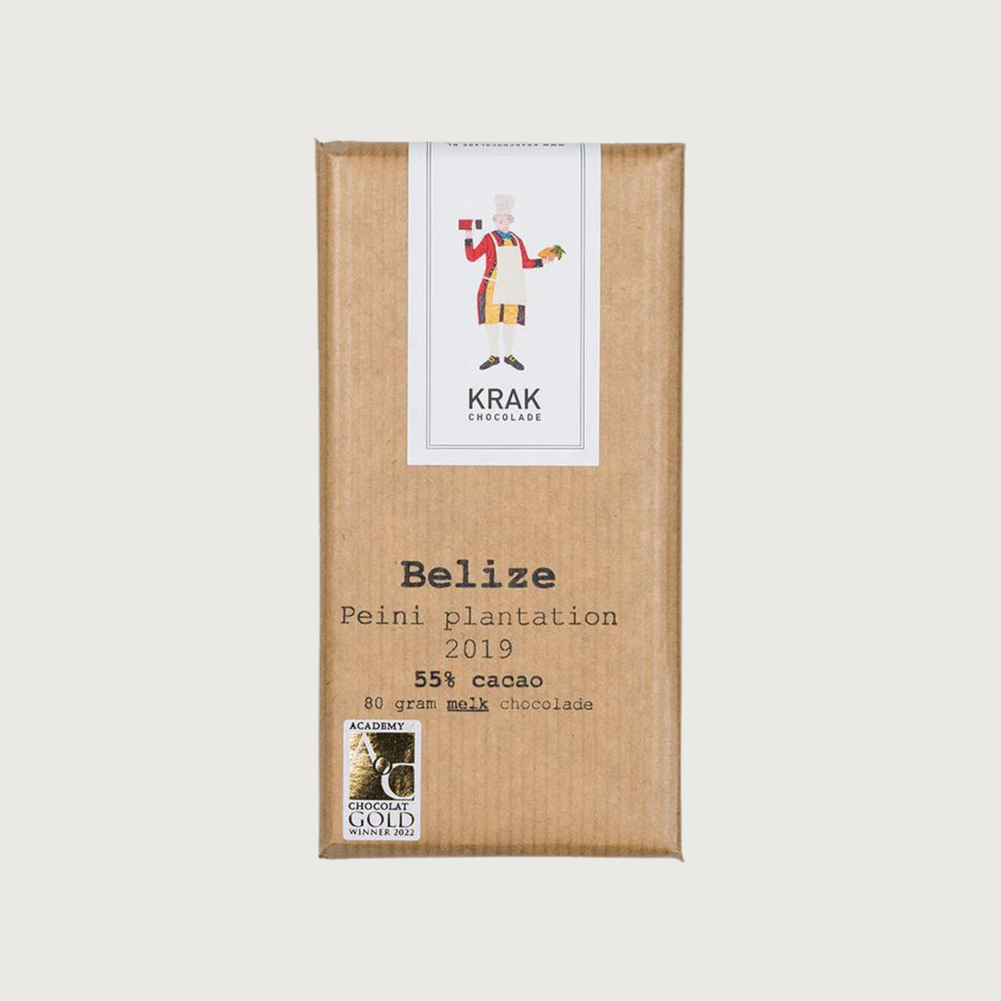 Krak - Peini, Belize, Dark Milk 55% - Cocoa Runners