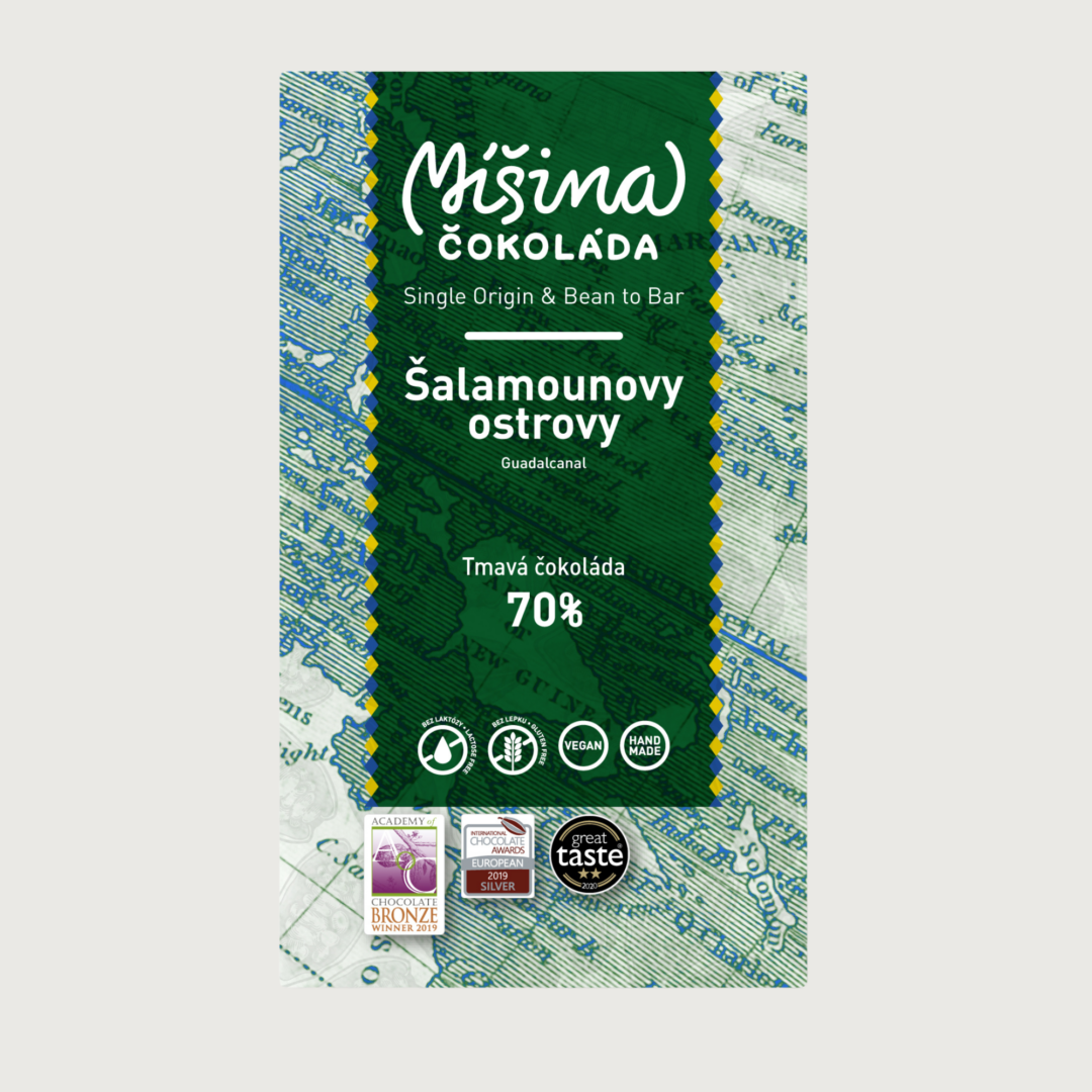 Míšina Čokoláda - Guadalcanal, Solomon Islands, Dark 70% - Cocoa Runners
