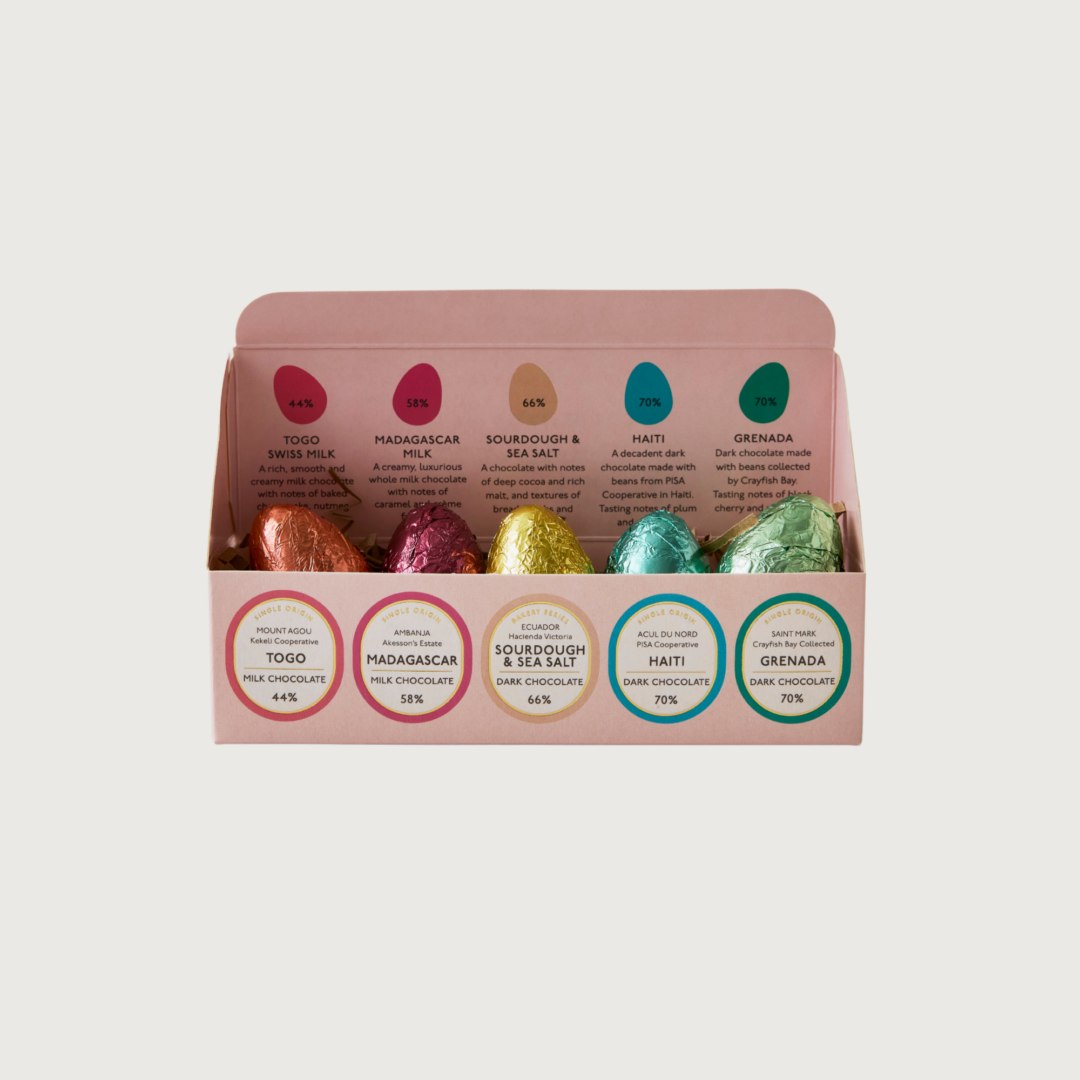 Pump Street Chocolate - Easter Egg Tasting Box - Cocoa Runners