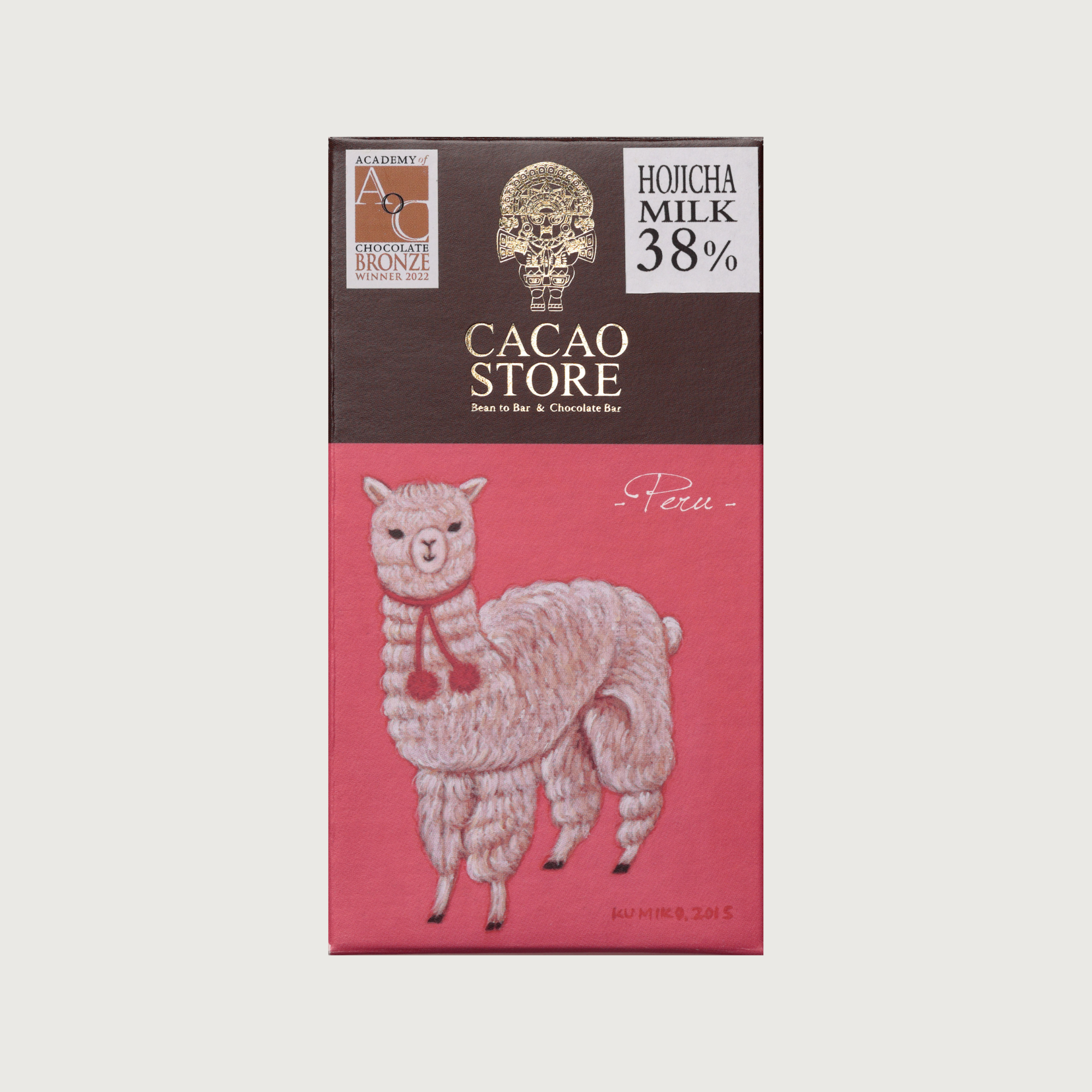 Theobroma Cacao - Piura, Peru, Milk 38% with Hojicha - Cocoa Runners