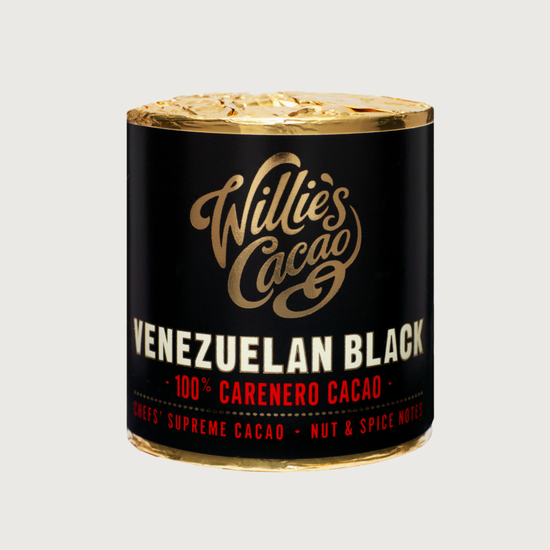 Willie's Cacao - 100%, Carneros, Venezuela Black 180g