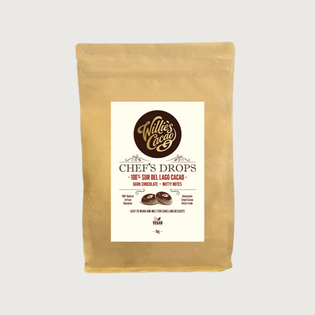 Willie's Cacao - 100% Sur Del Lago, Venezuela Chef Drops 1kg
